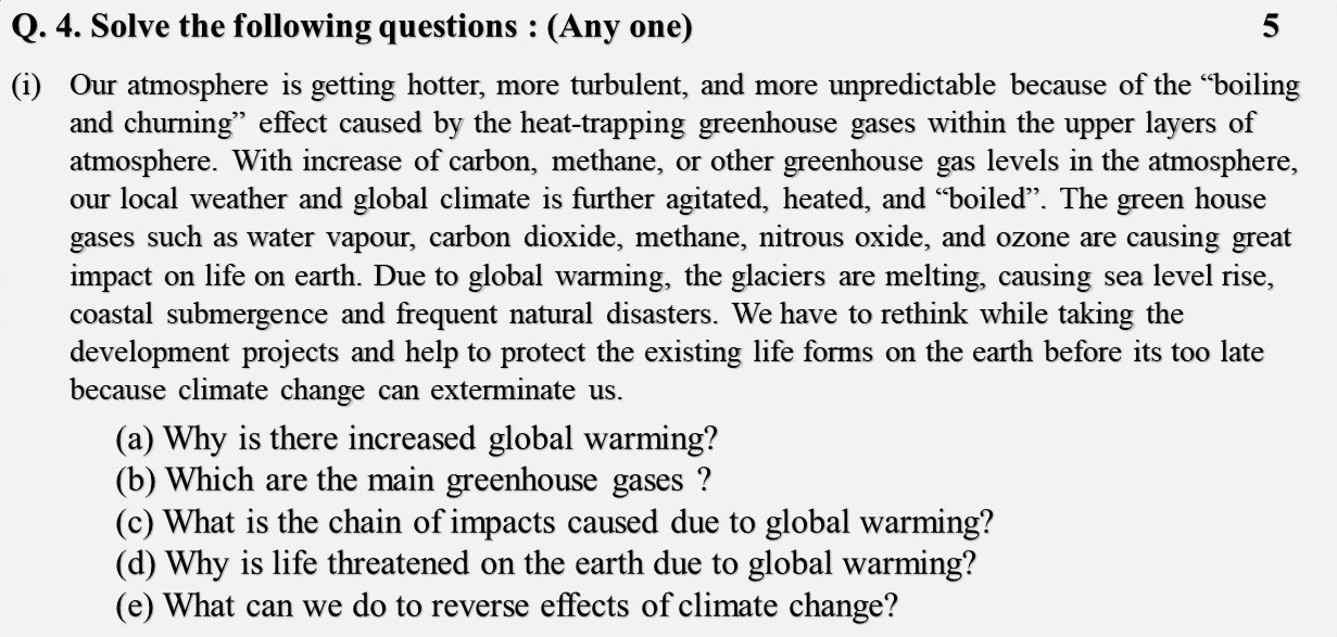 Science & Tech. Part II Sample Paper 2021 as per Portion Omitted from ...