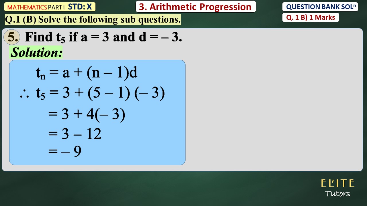 Ssc Class 10 Maths 1 Question Bank Solution Chapter 3 9564