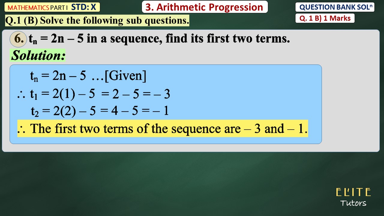 Ssc Class 10 Maths 1 Question Bank Solution Chapter 3 0363