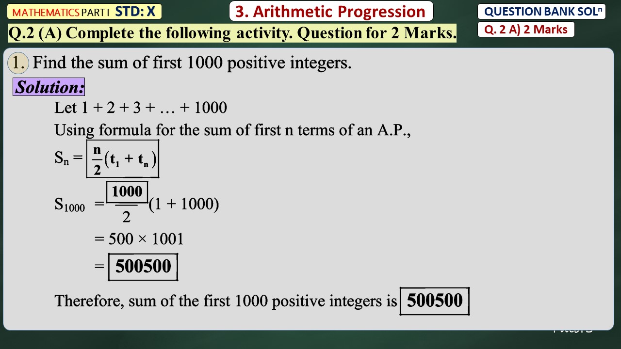 Ssc Class 10 Maths 1 Question Bank Solution Chapter 3 8316