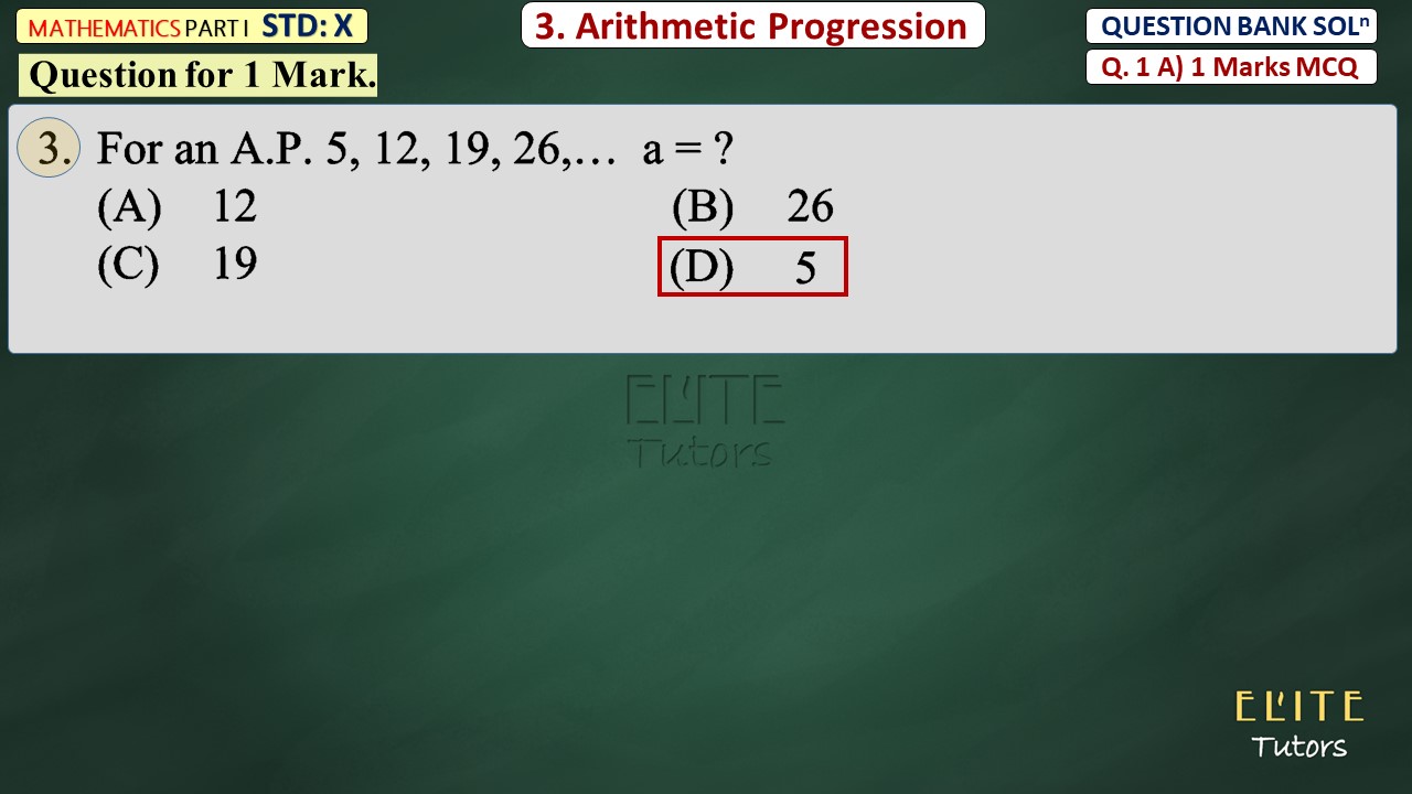 Ssc Class 10 Maths 1 Question Bank Solution Chapter 3 3621